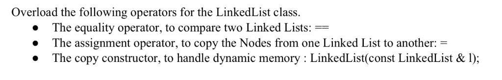 Solved ***LINKEDLIST.H*** #ifndef LinkedList_h #define | Chegg.com