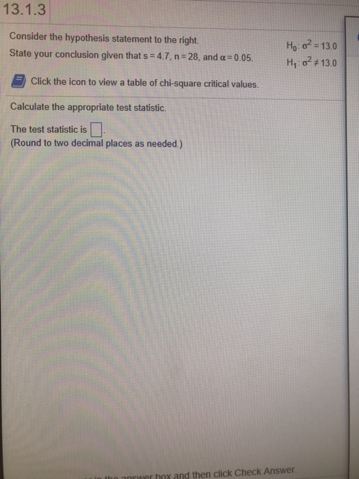 Solved Table of Chi-square Critical Values Chi-Square | Chegg.com