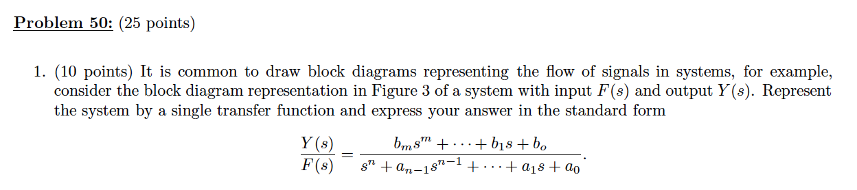 Solved Problem 50: (25 points) 1. (10 points) It is common | Chegg.com