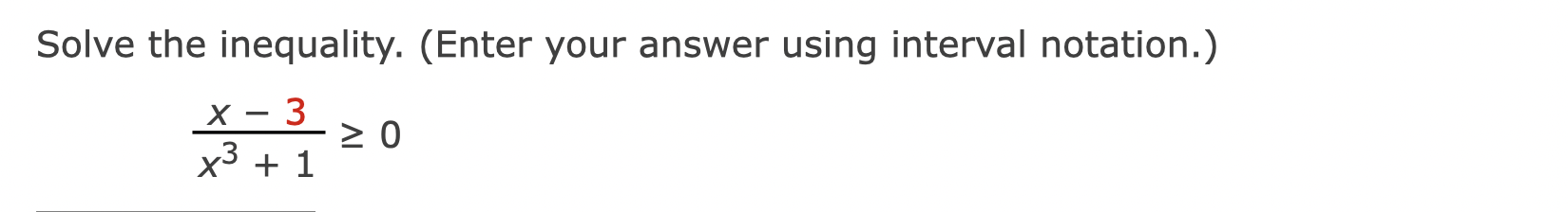Solved Solve the inequality. (Enter your answer using | Chegg.com