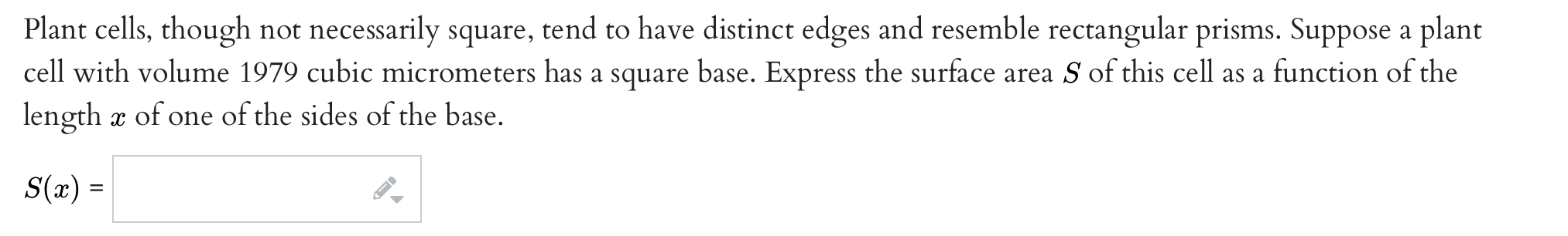 Solved Plant cells, though not necessarily square, tend to | Chegg.com