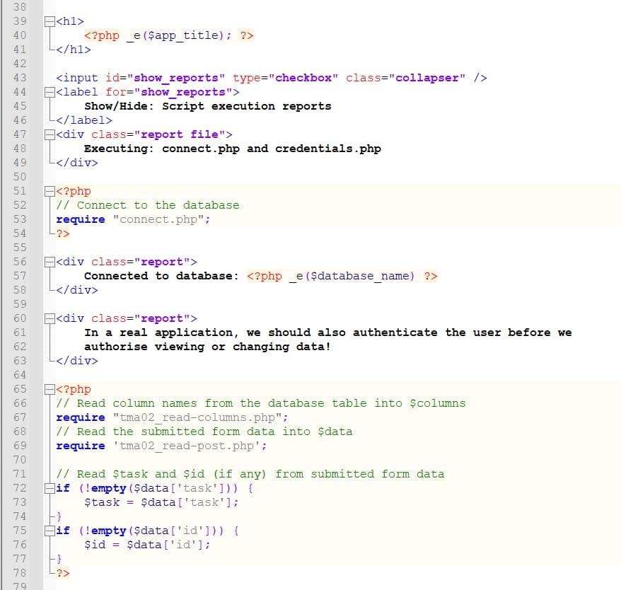Solved (b) Client-side i. Update the page title and heading | Chegg.com