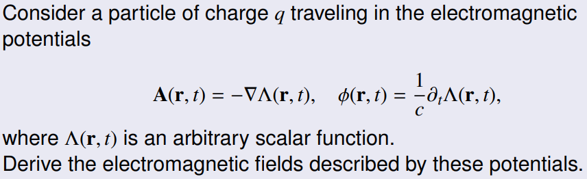 Solved Consider a particle of charge q traveling in the | Chegg.com