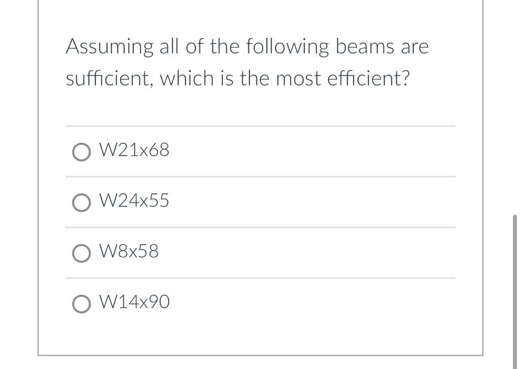 Solved all loads given are service (unfactored) fy = 50 | Chegg.com