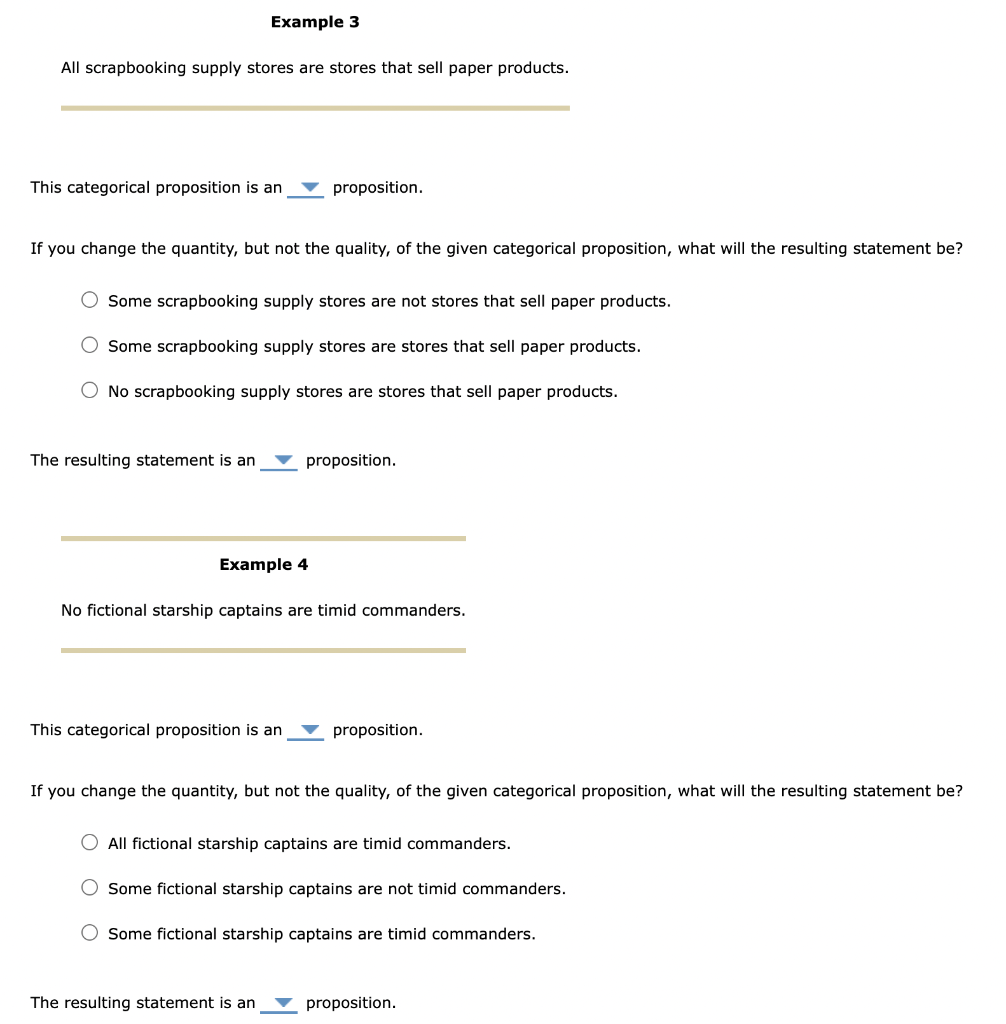 Solved You should learn to convert categorical propositions | Chegg.com