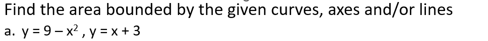 Solved Find the area bounded by the given curves, axes | Chegg.com