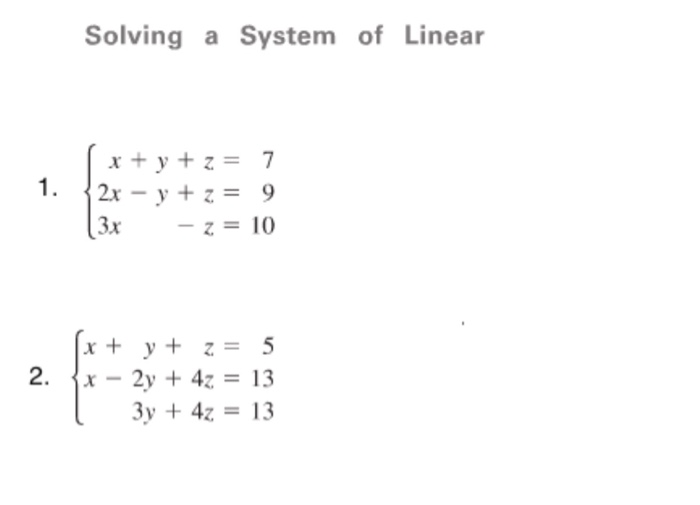 Solved determine whether each ordered triple is a solution | Chegg.com