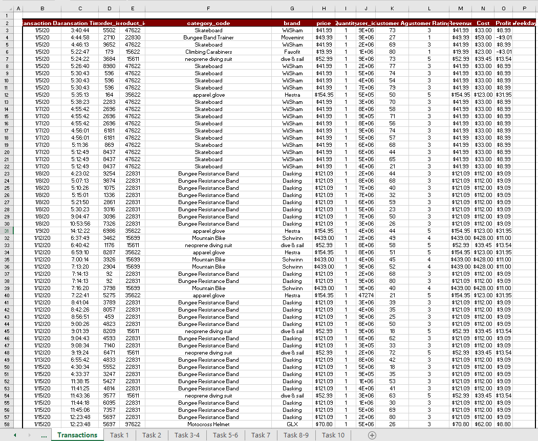 I need help with 1.8 and 1.9, please. They are | Chegg.com