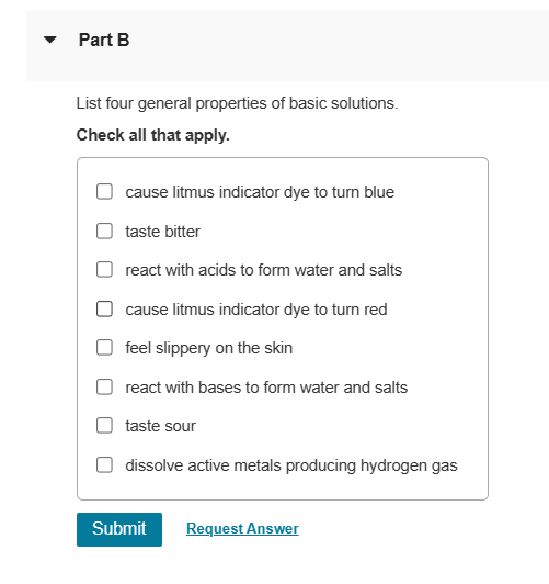 Solved List four general properties of basic solutions. | Chegg.com