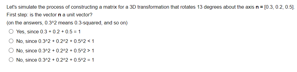Solved Let's simulate the process of constructing a matrix | Chegg.com