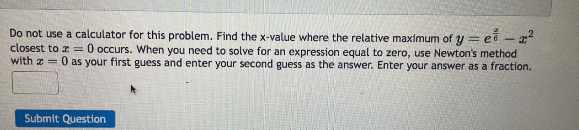 Solved Do not use a calculator for this problem. Find the | Chegg.com