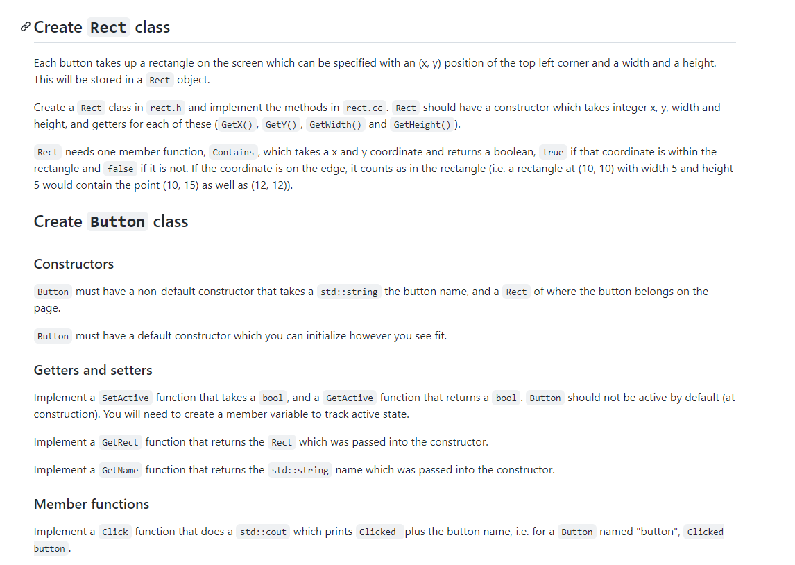 Solved User Interface Component: Buttons This lab practices | Chegg.com