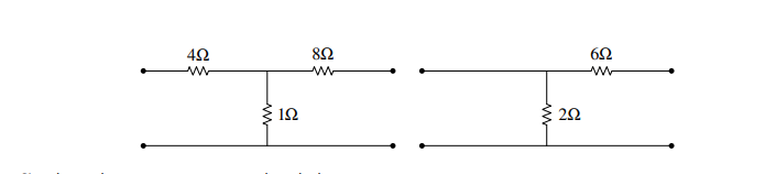 Solved Problem 2. Consider the two two-port networks shown | Chegg.com