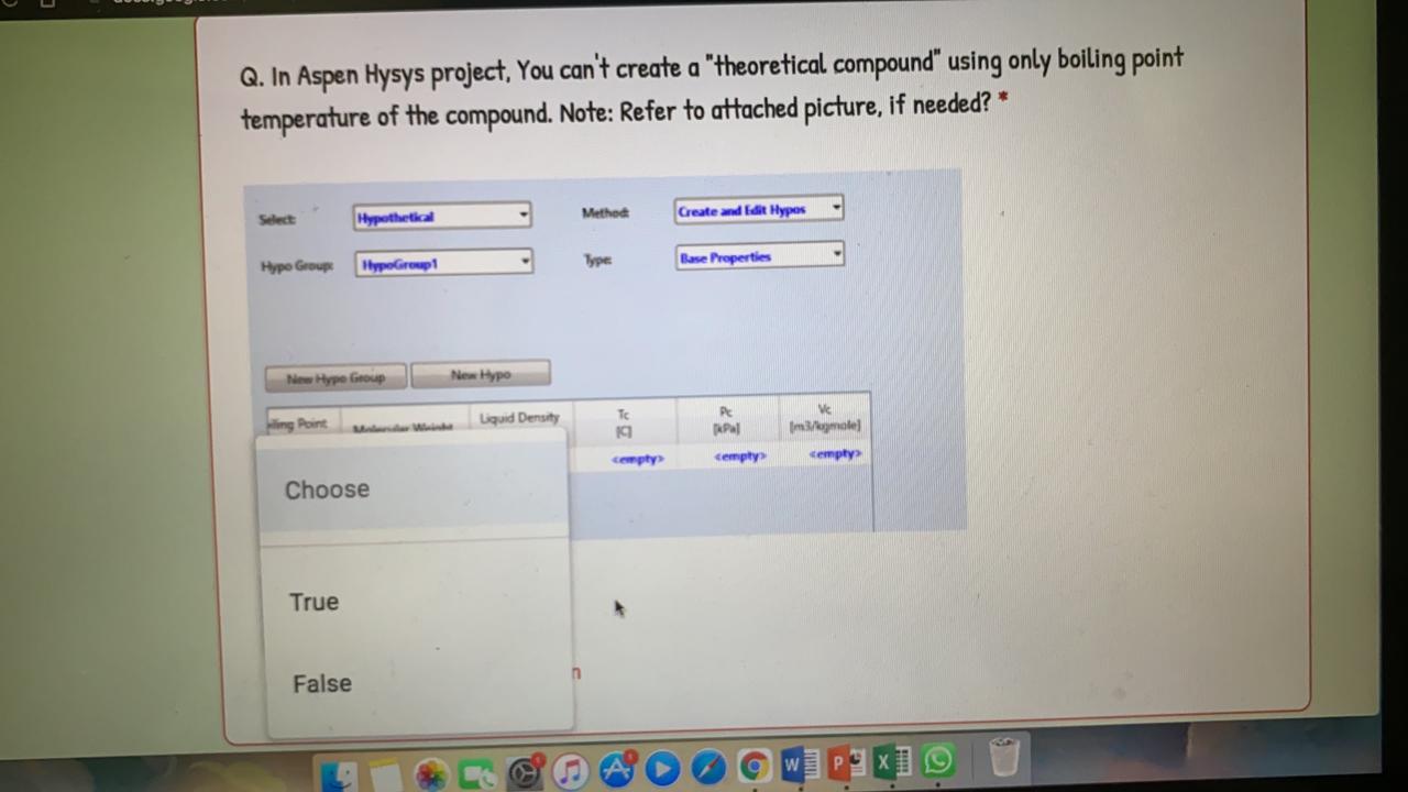 Q. In Aspen Hysys project, you have specified 4 | Chegg.com