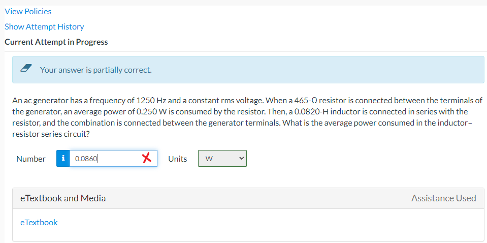 Solved View Policies Show Attempt History Current Attempt in | Chegg.com
