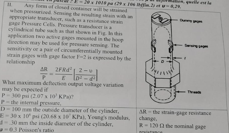Solved II. Any form of closed container will be strained | Chegg.com