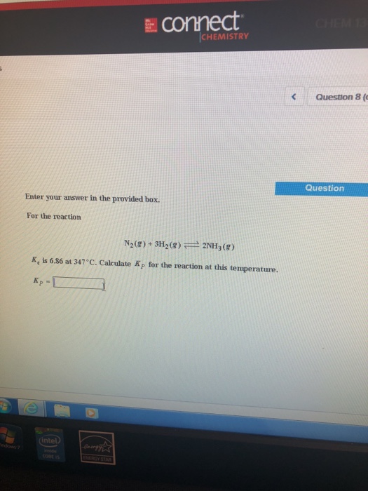 Solved connect. CHEMISTRY | Chegg.com