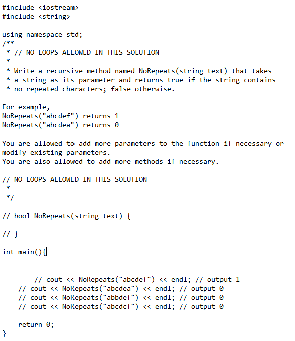 Solved #include #include using namespace std; * // NO | Chegg.com