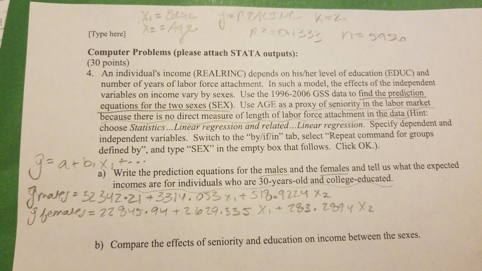Solved Hello! I just wanted to check to see if I had done | Chegg.com