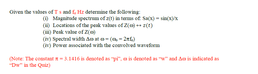 Solved Question #8 (3 Marks) A sine waveform, v(t) = | Chegg.com