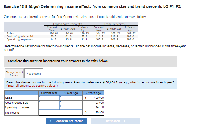 Solved Exerclse 13-4 (Algo) Computing and Interpreting | Chegg.com