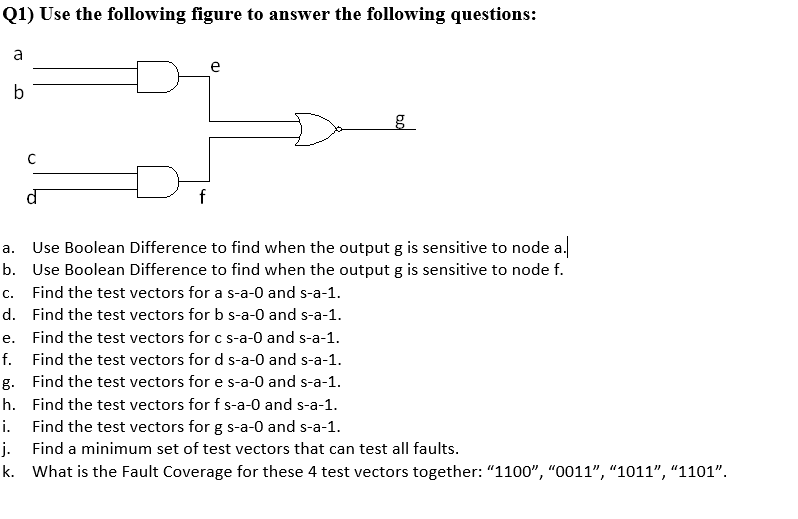 Solved Q1) Use the following figure to answer the following | Chegg.com