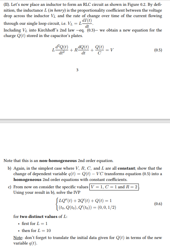 Solved blem 3 In this problem we study some of the most | Chegg.com