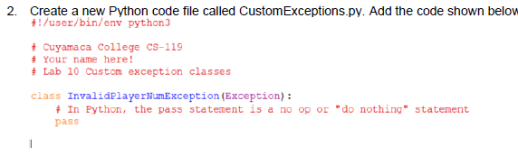 Create a class called InvalidBattingException. Add | Chegg.com
