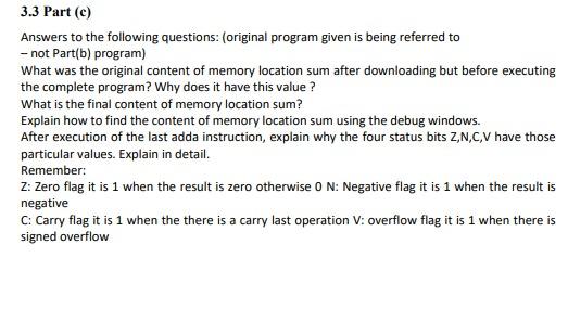 Solved "Lab#1 ;Code Entry, Assembly, and Execution Data | Chegg.com