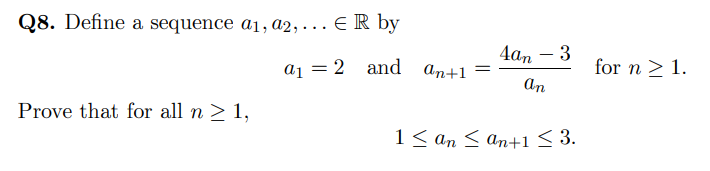 Solved Can this question prove by using Induction method? | Chegg.com