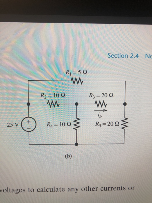 Solved Use The Node Voltage Technique To Solve For The 