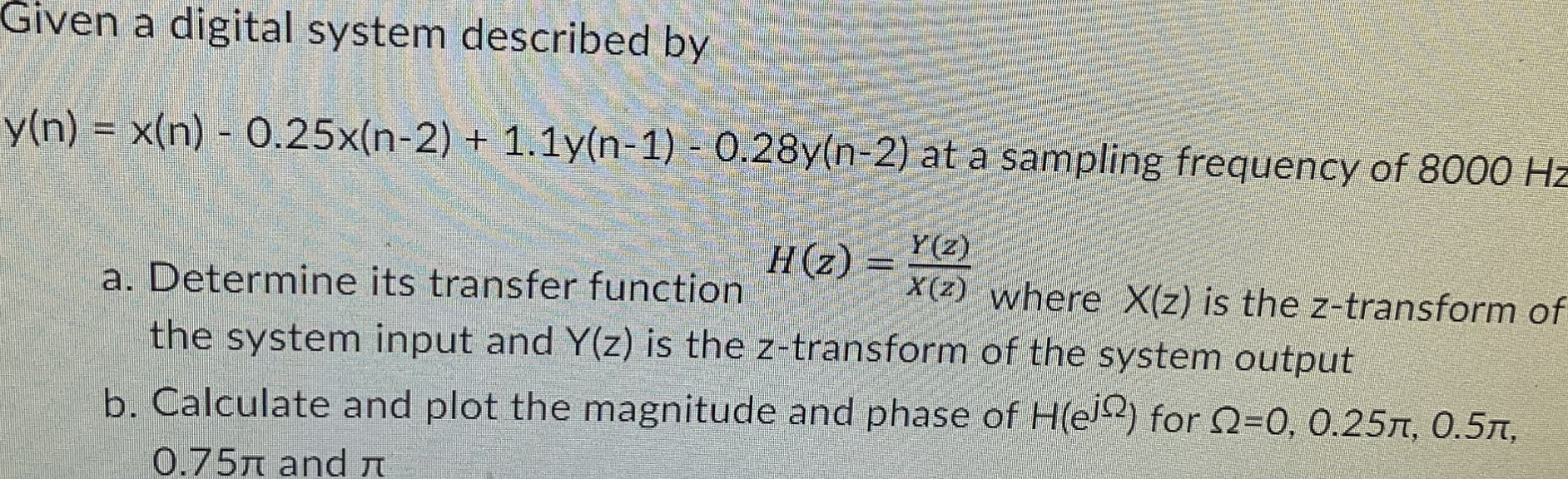 Solved Given a digital system described | Chegg.com