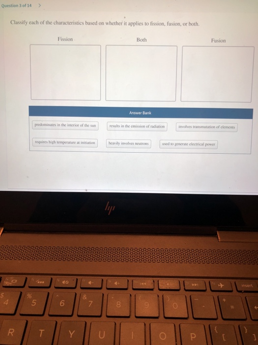 Solved classify each of the characteristics based on whether | Chegg.com