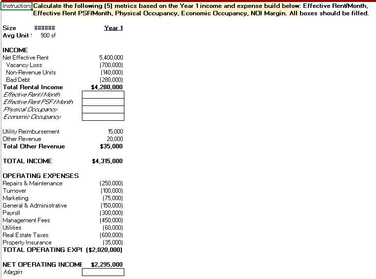 Solved Calculate the following (5) ﻿metrics based on the | Chegg.com