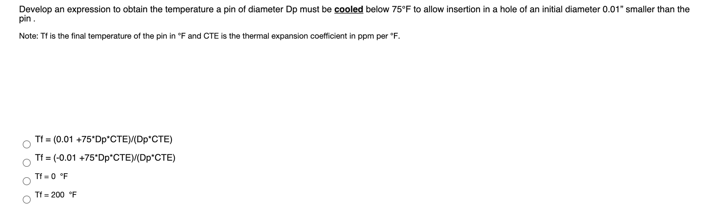Solved Develop an expression to obtain the temperature a pin | Chegg.com