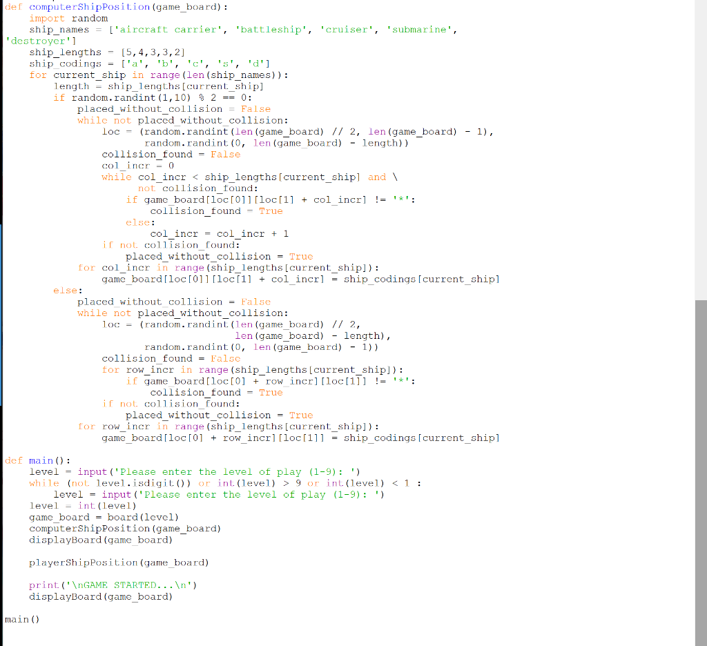 How do you write a python program that enters a | Chegg.com
