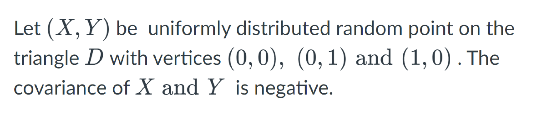 Solved Let (X, Y) be uniformly distributed random point on | Chegg.com