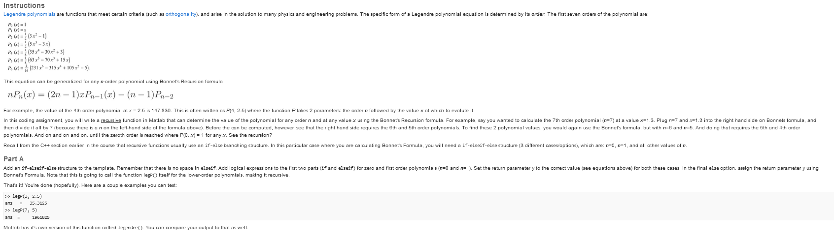 Solved Instructions This equation can be generalized for any | Chegg.com