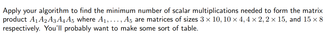 Solved Recall that matrix multiplication is a binary | Chegg.com