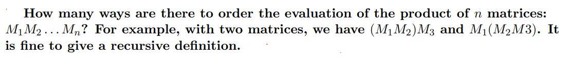 Solved How many ways are there to order the evaluation of | Chegg.com