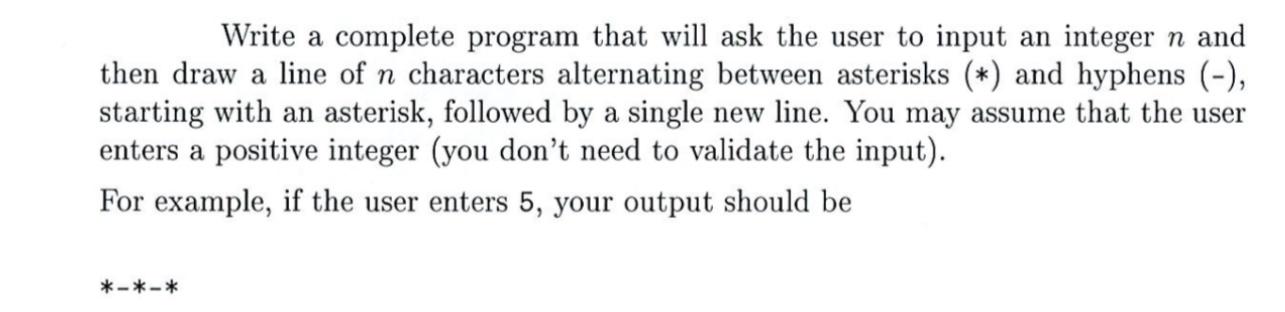 Solved Write a complete program that will ask the user to | Chegg.com