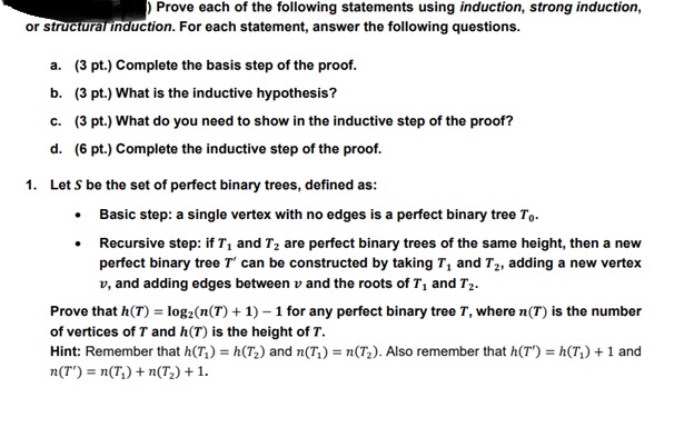 ) Prove each of the following statements using | Chegg.com