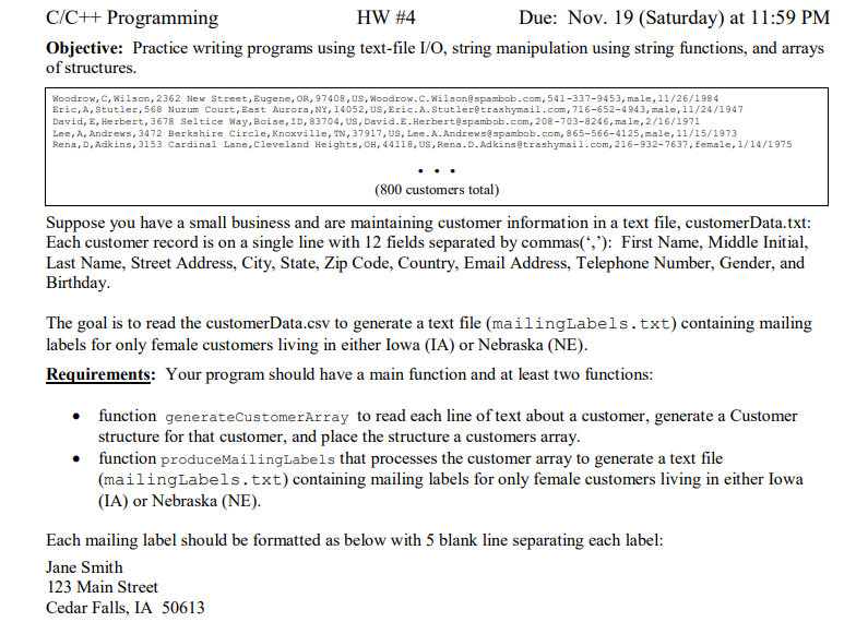 Solved C Programming Objective Practice Writing Programs