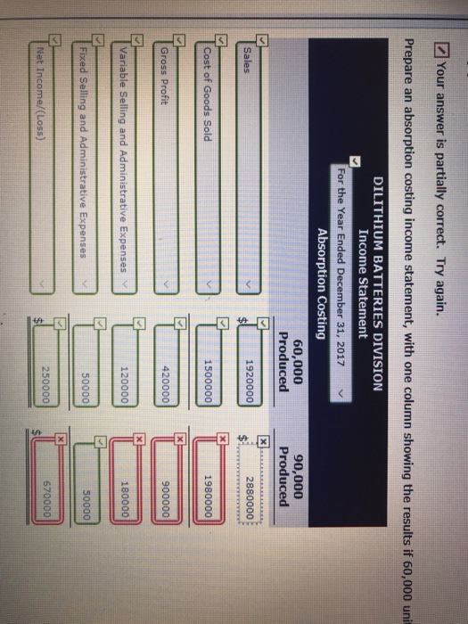Solved Problem 6-8A (Part Level Submission) Dilithium | Chegg.com