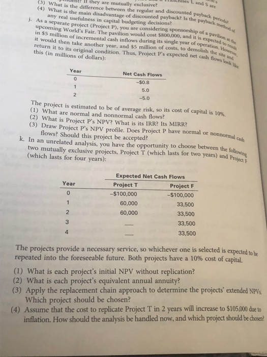 Solved how to do you get the values for the replacement | Chegg.com