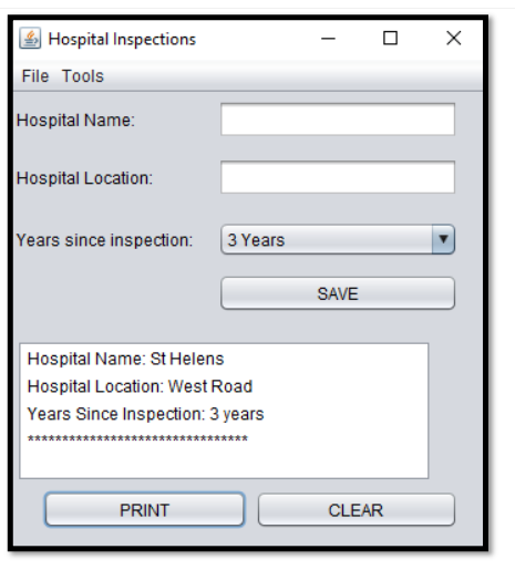 Solved Need help with a GUI application Given | Chegg.com