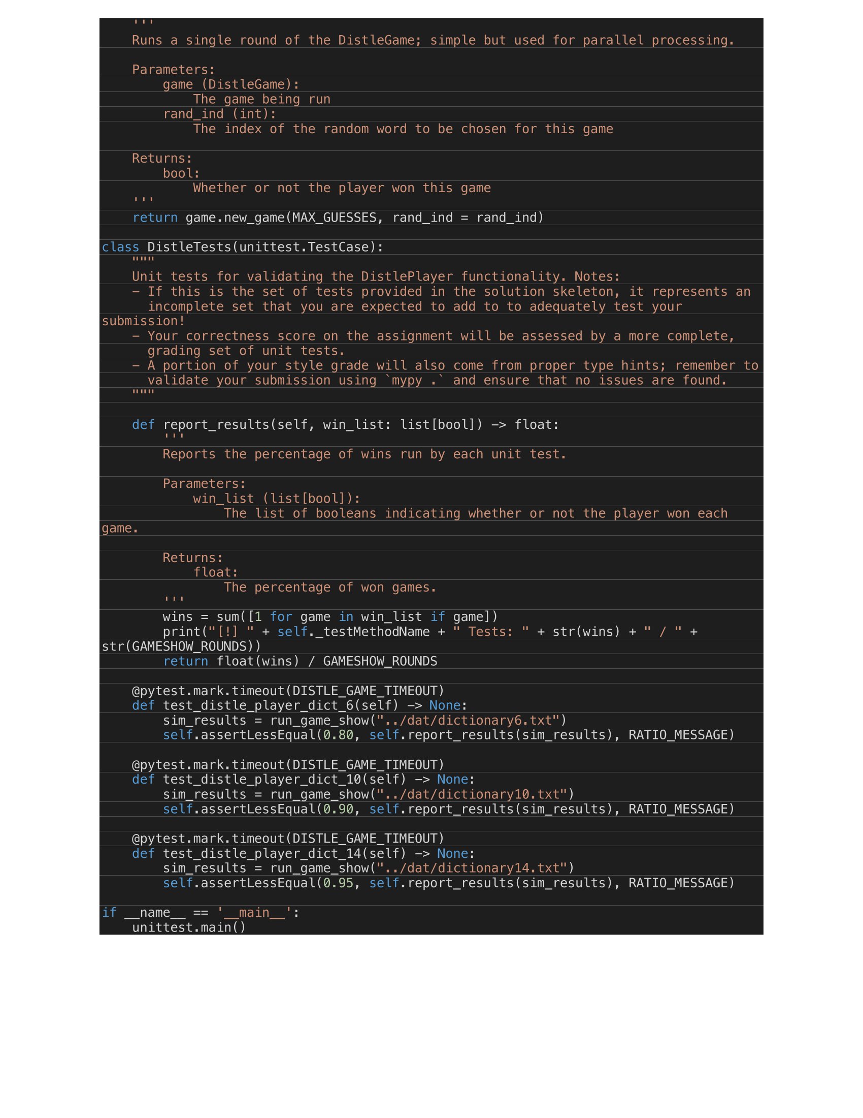 distle_game.py from edit_dist_utils import ∗ from | Chegg.com