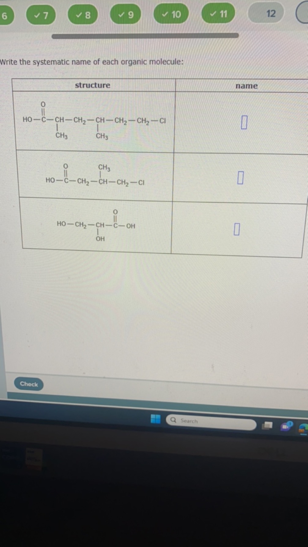 Solved Write the systematic name of each organic | Chegg.com