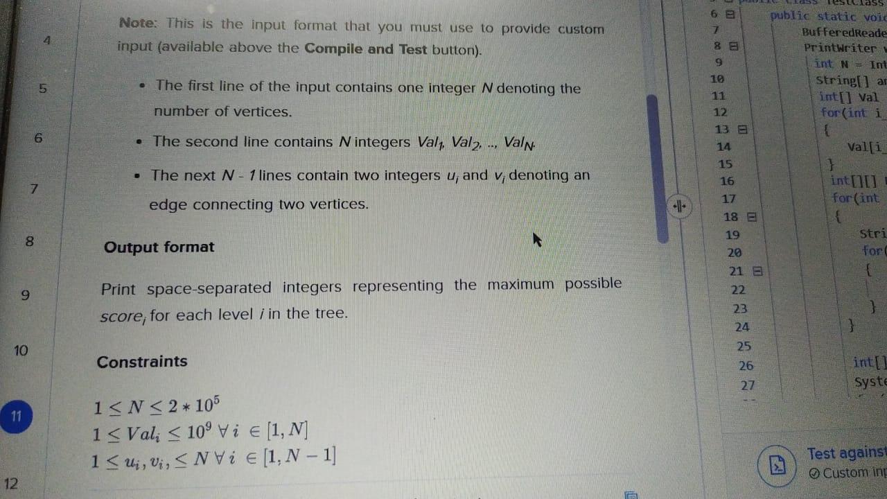 Solved You are given a tree consisting of N vertices given | Chegg.com