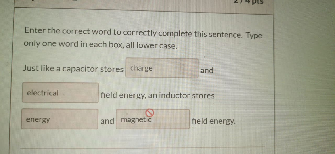 PE Enter The Correct Word To Correctly Complete This Chegg